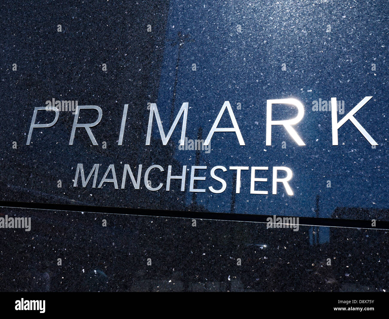 Primark sign Manchester UK Stock Photo - Alamy