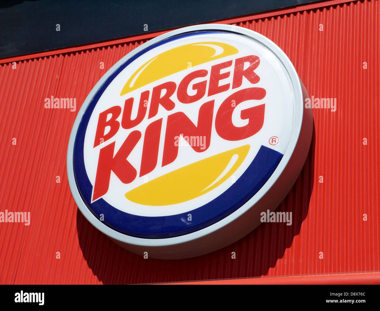 Burger king sign uk hi-res stock photography and images - Alamy