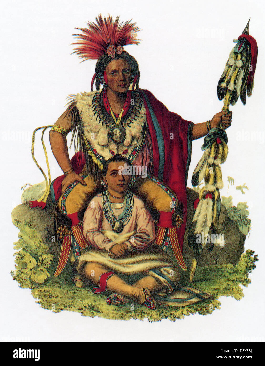 Keokuk indian chief native hi-res stock photography and images - Alamy