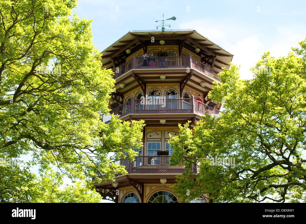 The Pagoda in Patterson Park Baltimore, Maryland USA Stock Photo - Alamy