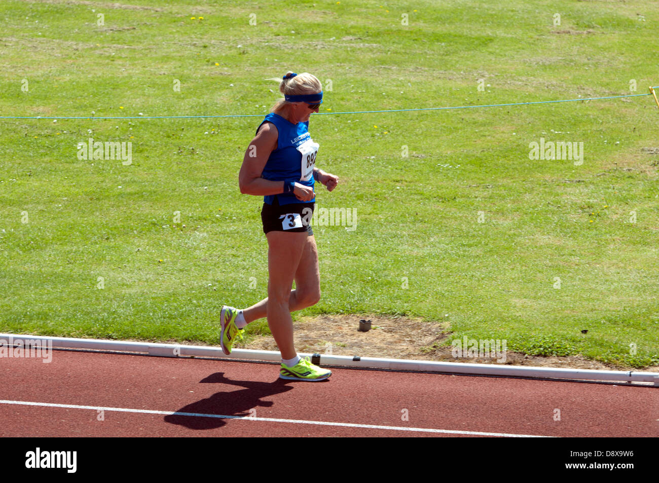 Race walking, woman athlete Stock Photo - Alamy