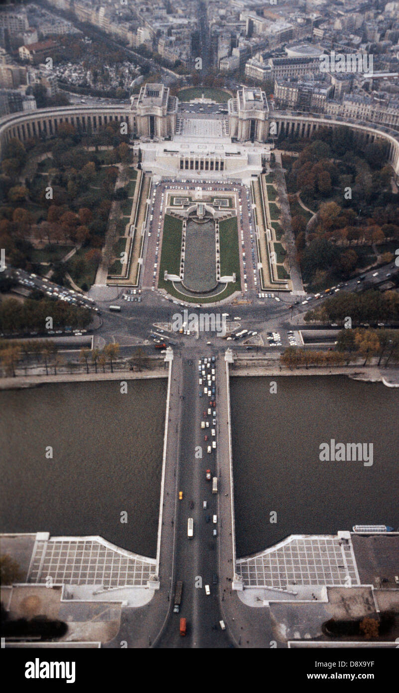 Paris, France, Highway over river by city, aerial view Stock Photo - Alamy