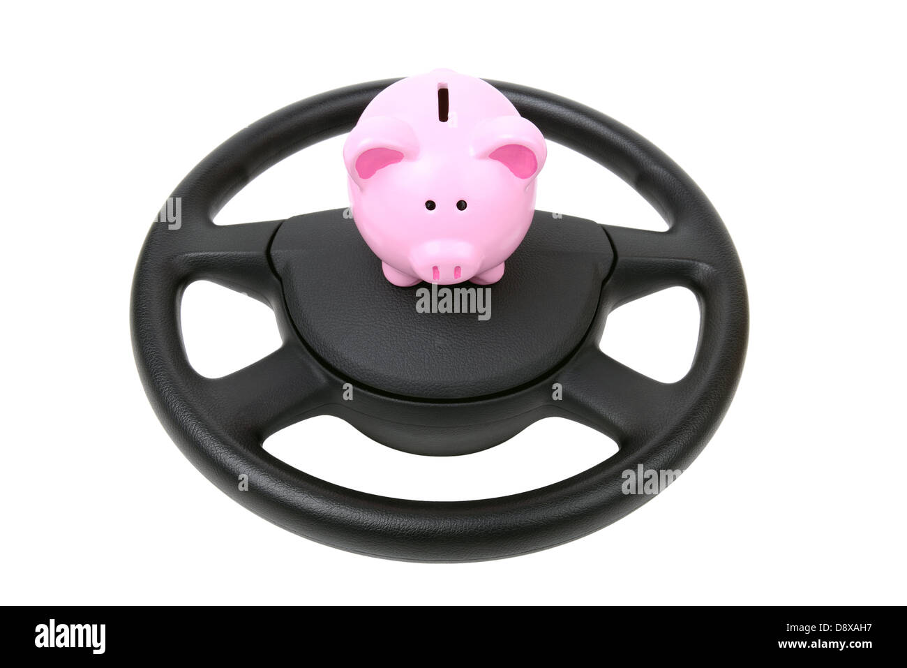 Steering wheel car Cut Out Stock Images & Pictures - Alamy