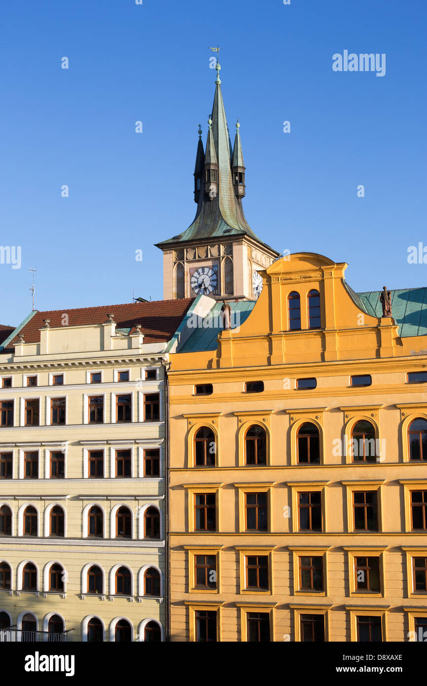 Some old buildings in Prague, Czech Republic, Europe Stock Photo - Alamy