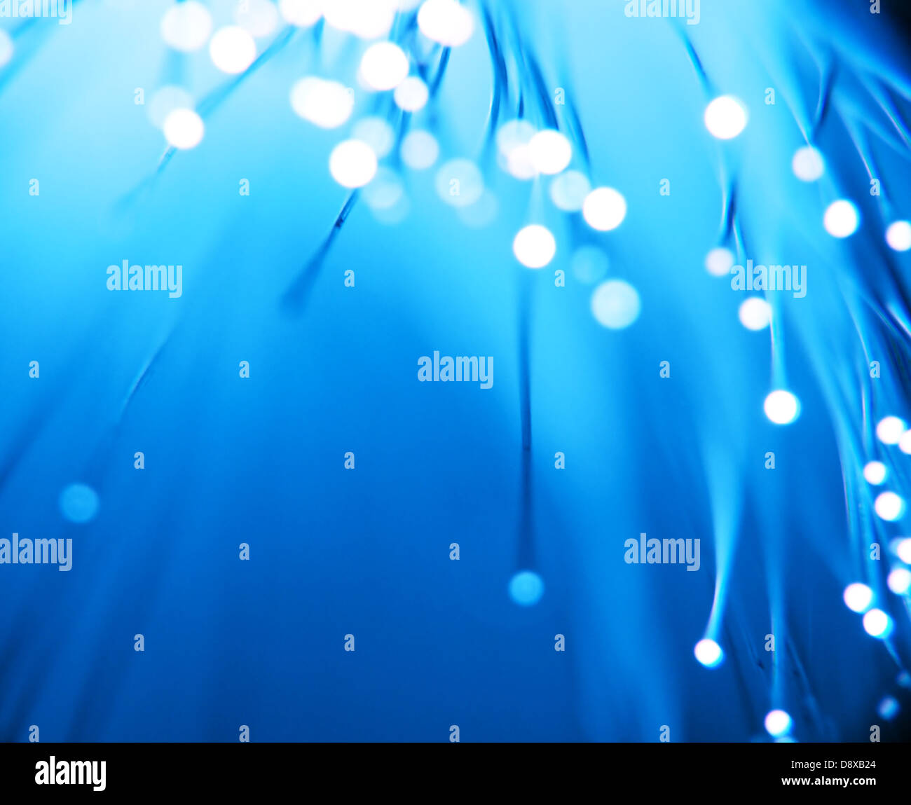 Fiber optic blue lights hi-res stock photography and images - Alamy