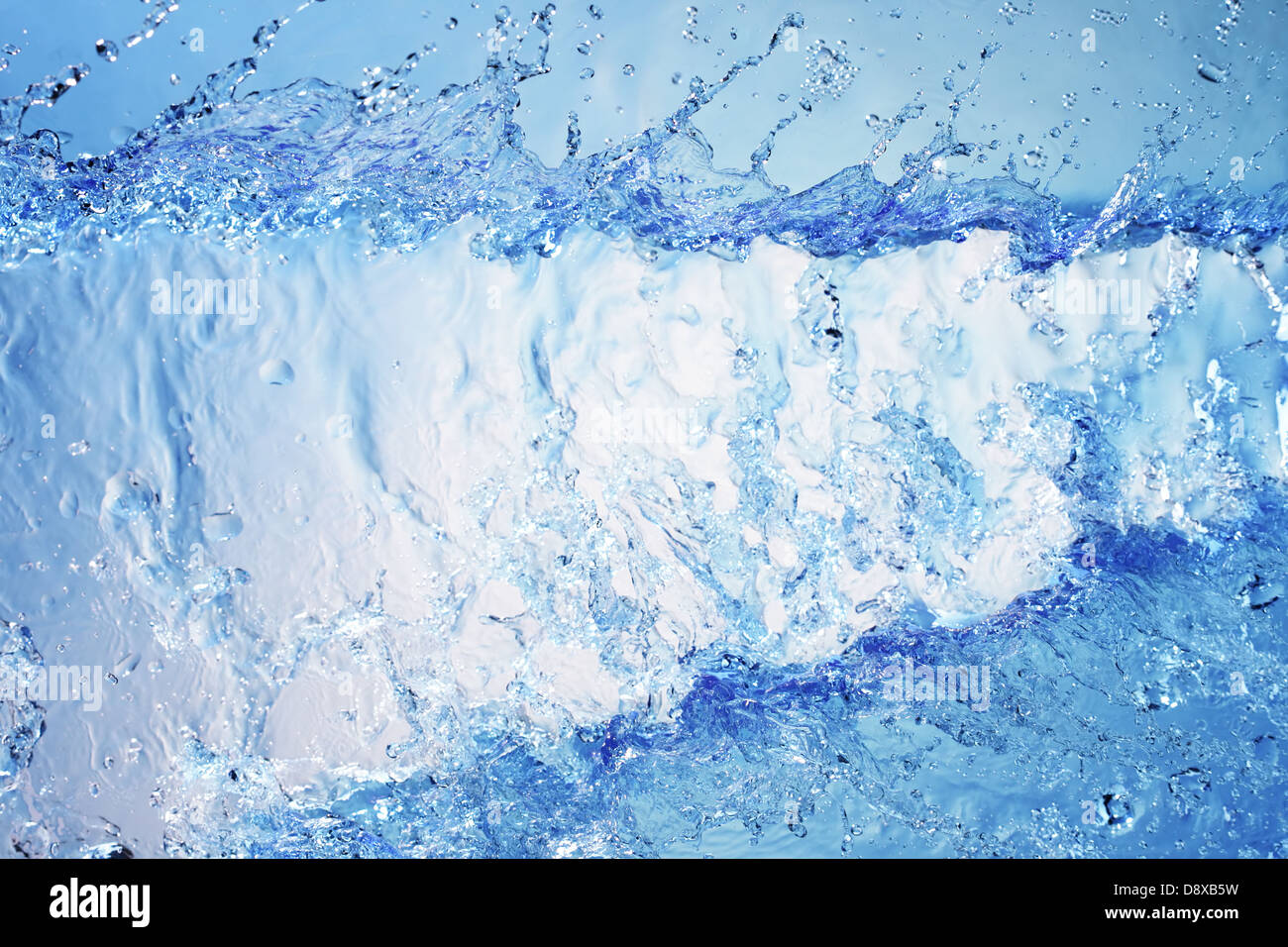 Beautiful water splash Stock Photo - Alamy