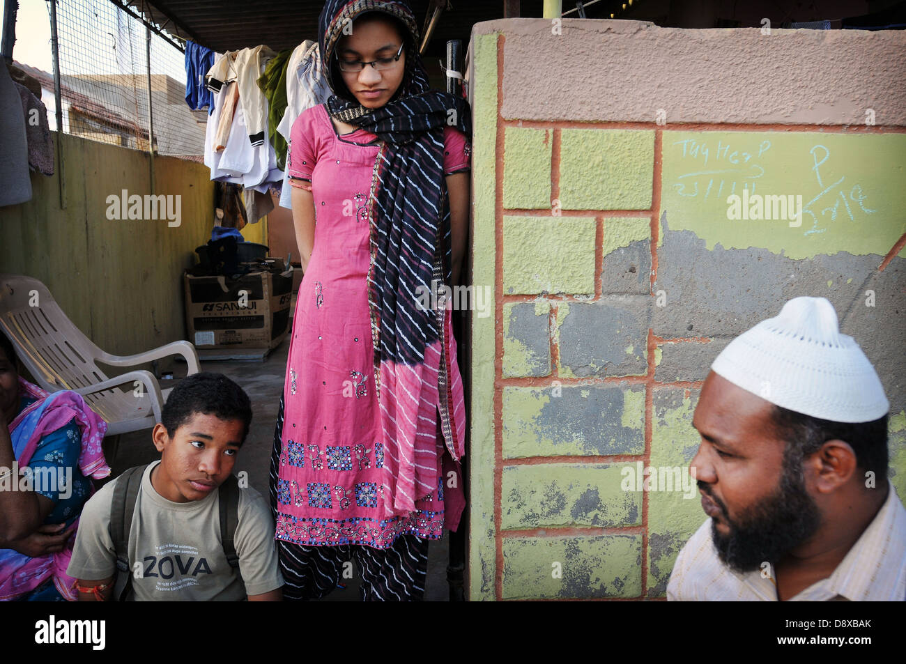 The Siddis, an Afro-Indian community living in Gujarat Stock Photo - Alamy