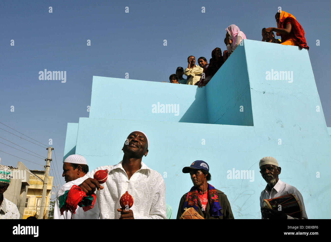The Siddis, an Afro-Indian community living in Gujarat Stock Photo - Alamy