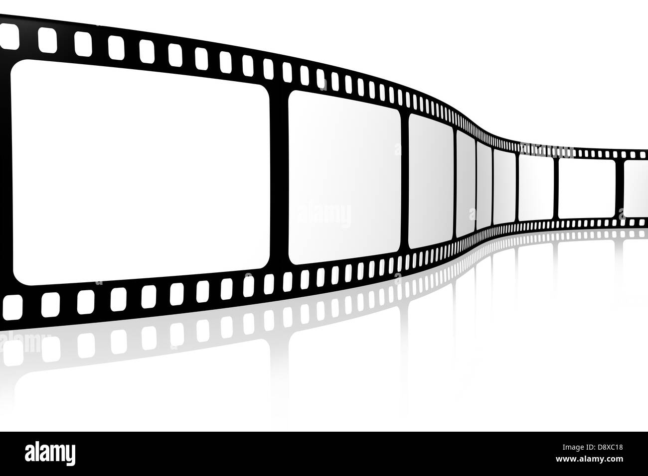 Blank film strip Stock Photo - Alamy