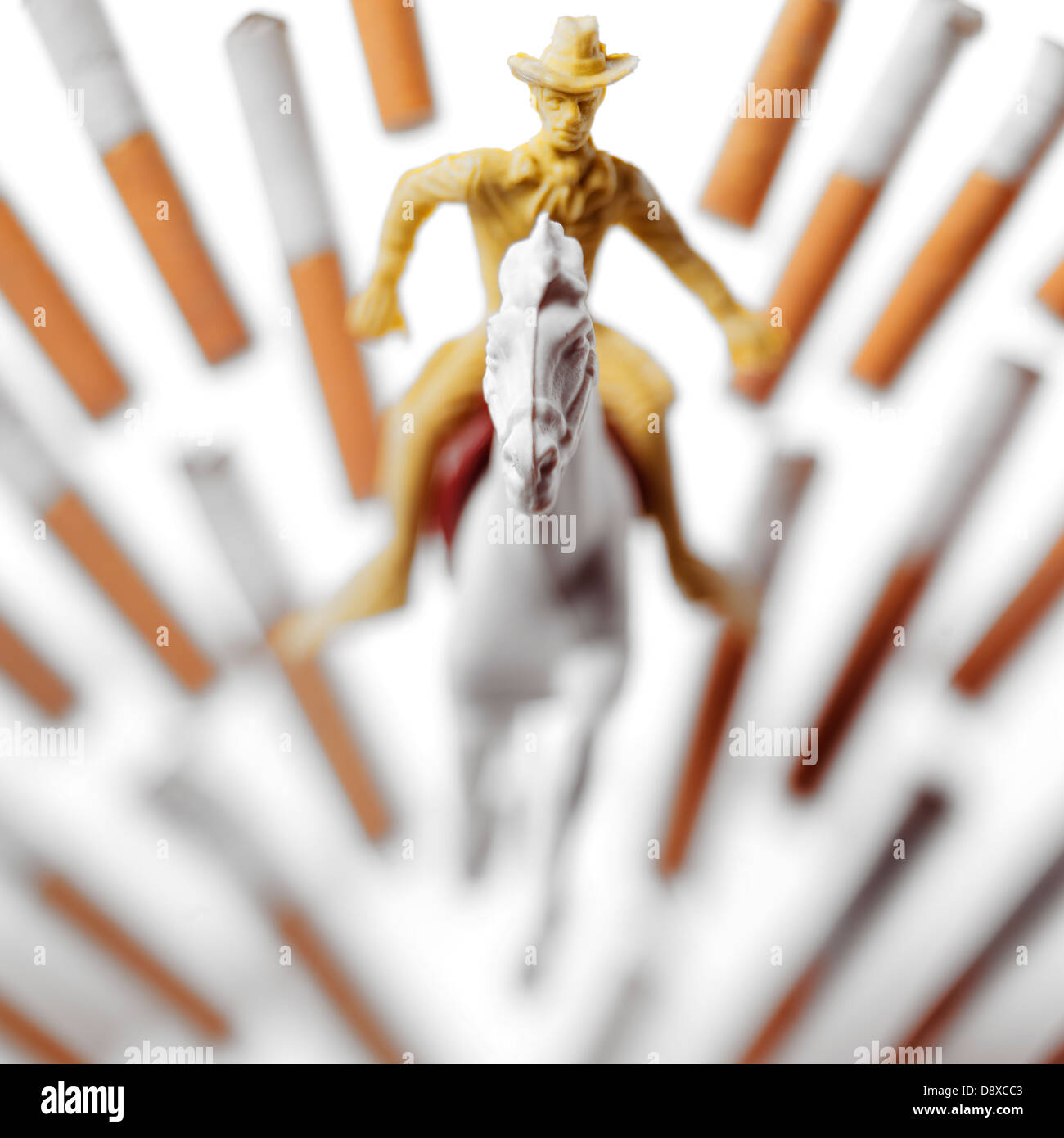 Cowboy smoking with horse hi-res stock photography and images - Alamy