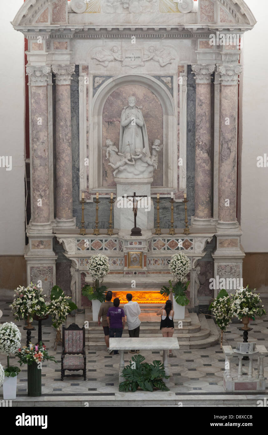 Church of San Pedro Claver and Monastery, Cartagena, Colombia Stock ...