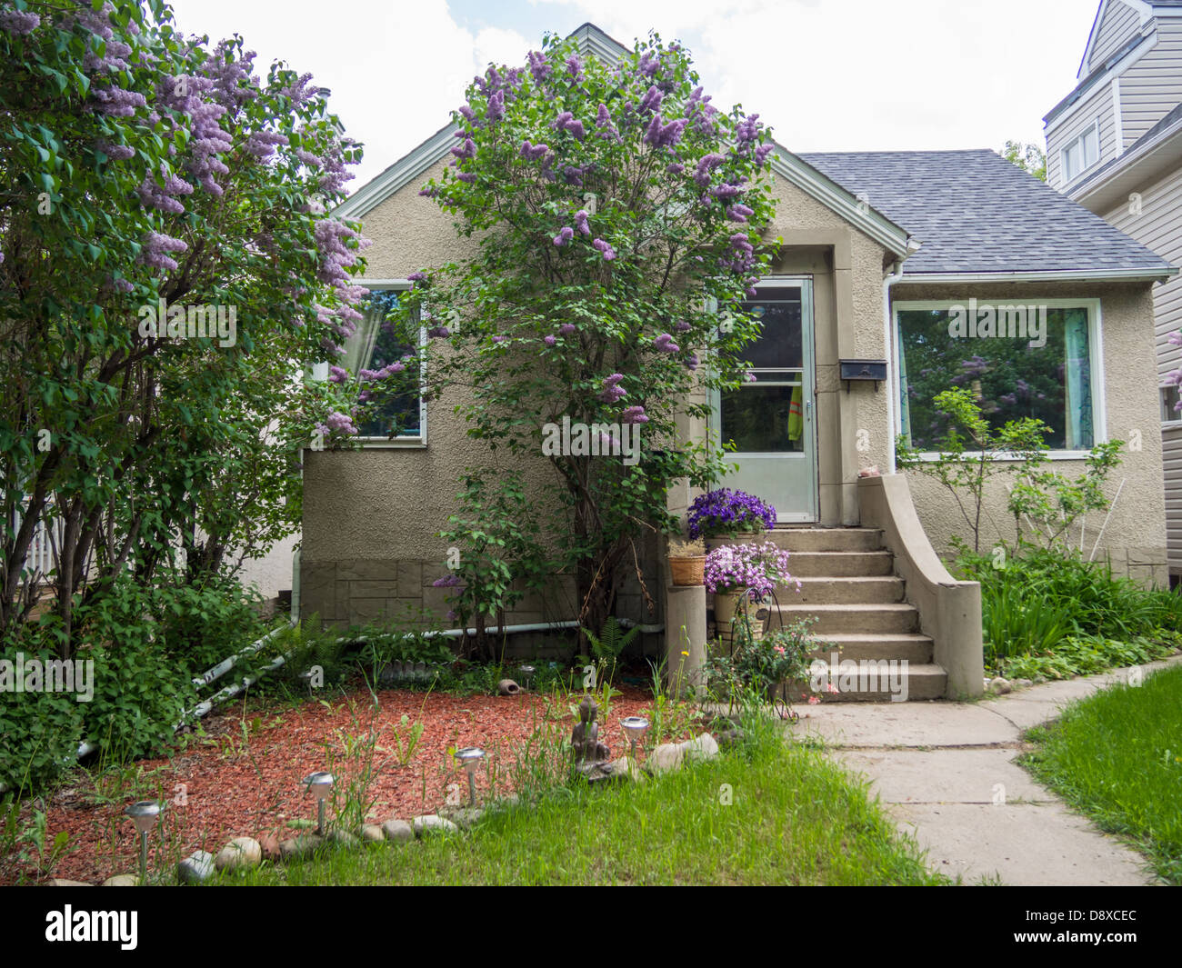 cute small old house Stock Photo - Alamy