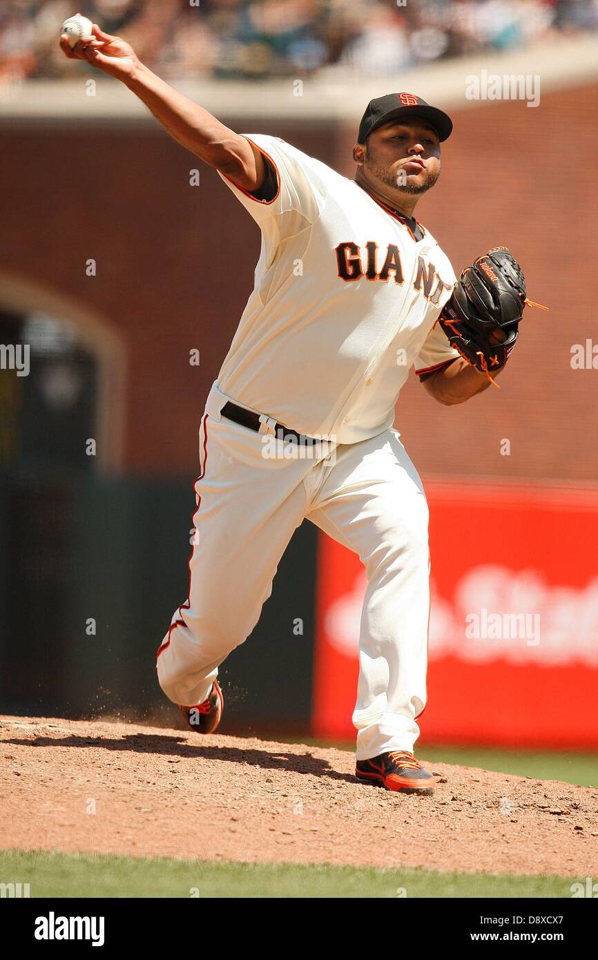 San Francisco, California, USA. 5th June 2013. Jean Machi during action ...