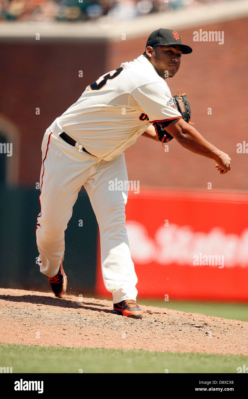 San Francisco, California, USA. 5th June 2013. Jean Machi during action ...
