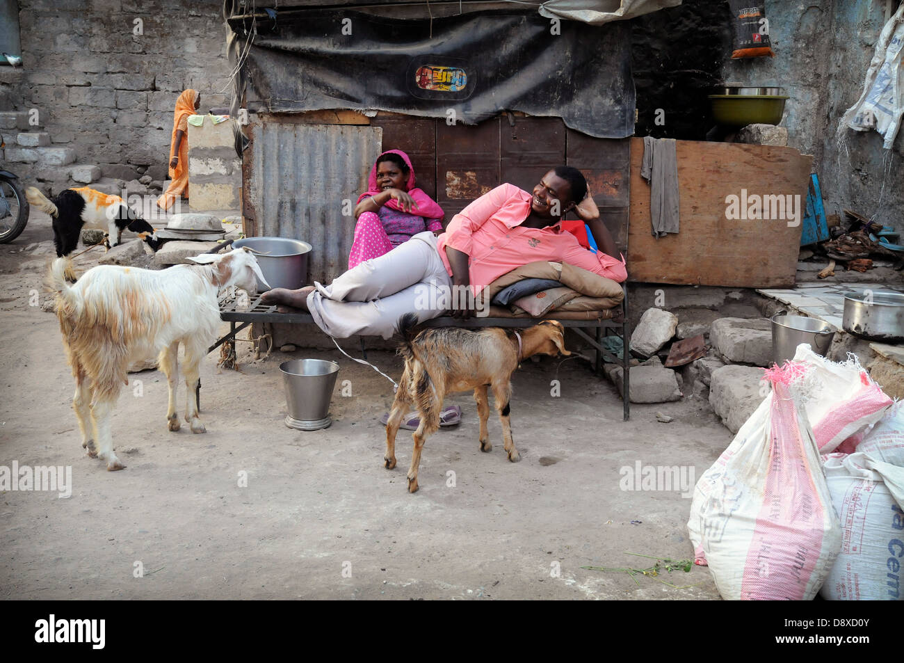 Siddi tribe hi-res stock photography and images - Alamy