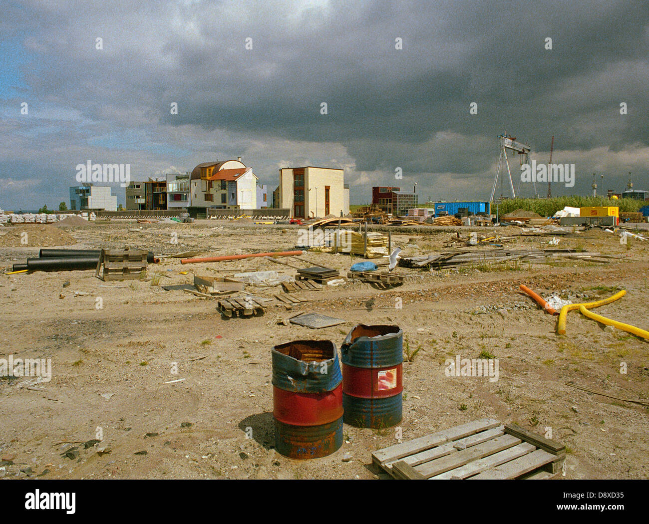 Messy construction site Stock Photo - Alamy