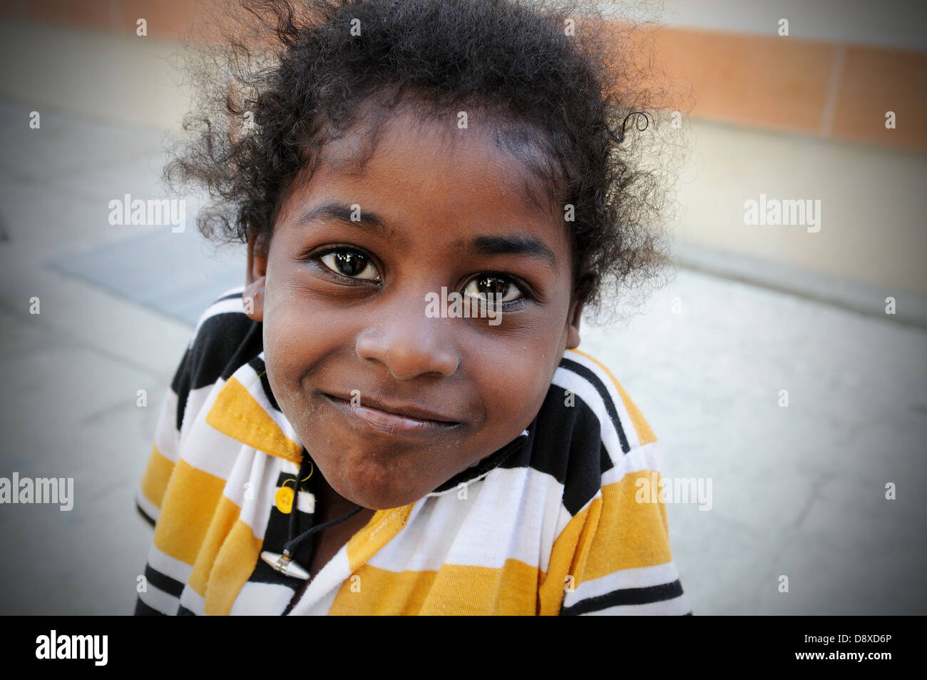 Afro-Indians, called Sidis, living on the west coast of India Stock ...