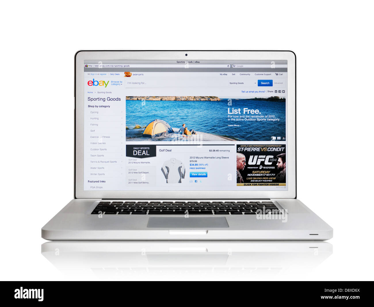 Sporting goods Cut Out Stock Images & Pictures - Alamy