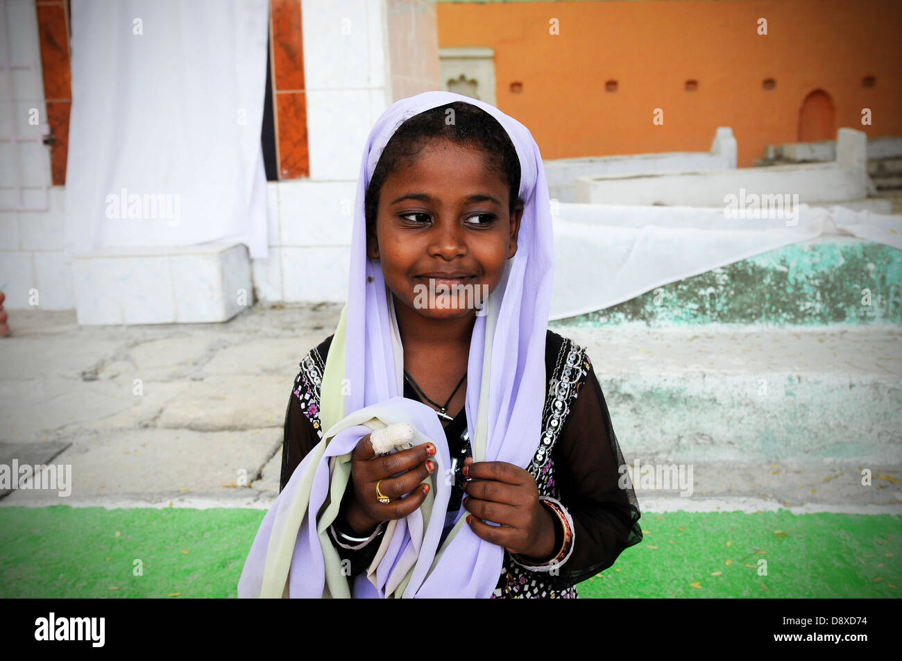 Afro-Indians, called Sidis, living on the west coast of India Stock ...