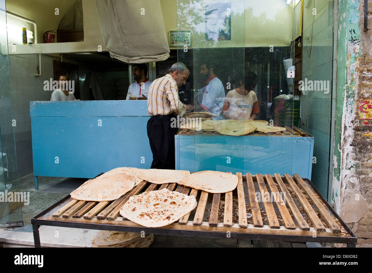 Iran, Yazd, bakery Stock Photo - Alamy
