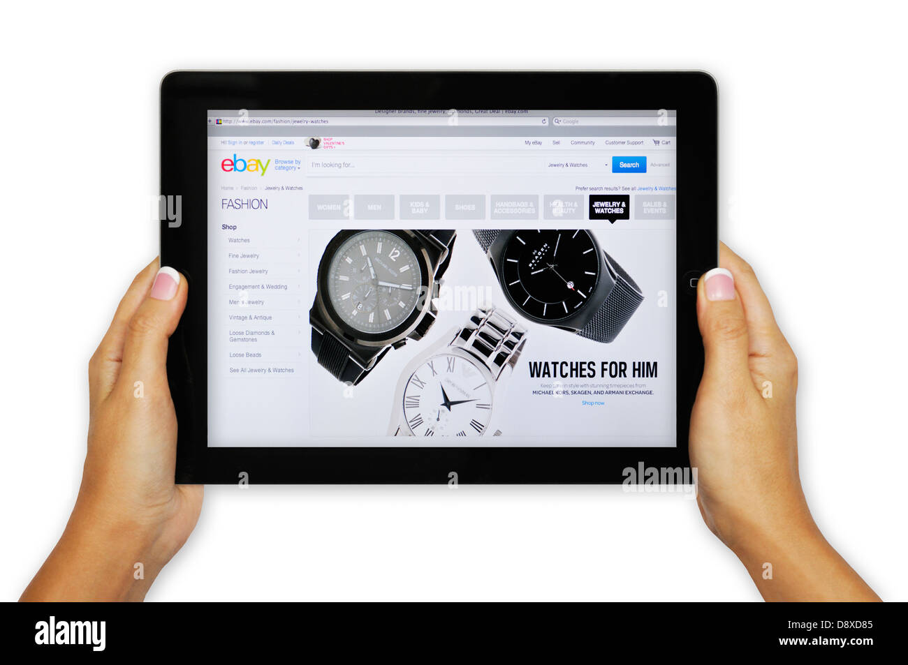 Ebay screenshot Cut Out Stock Images & Pictures - Alamy