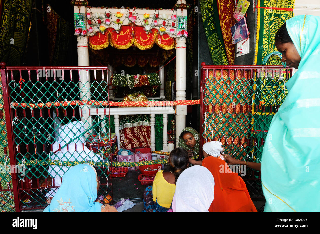 Afro-Indians, called Sidis, living on the west coast of India Stock ...