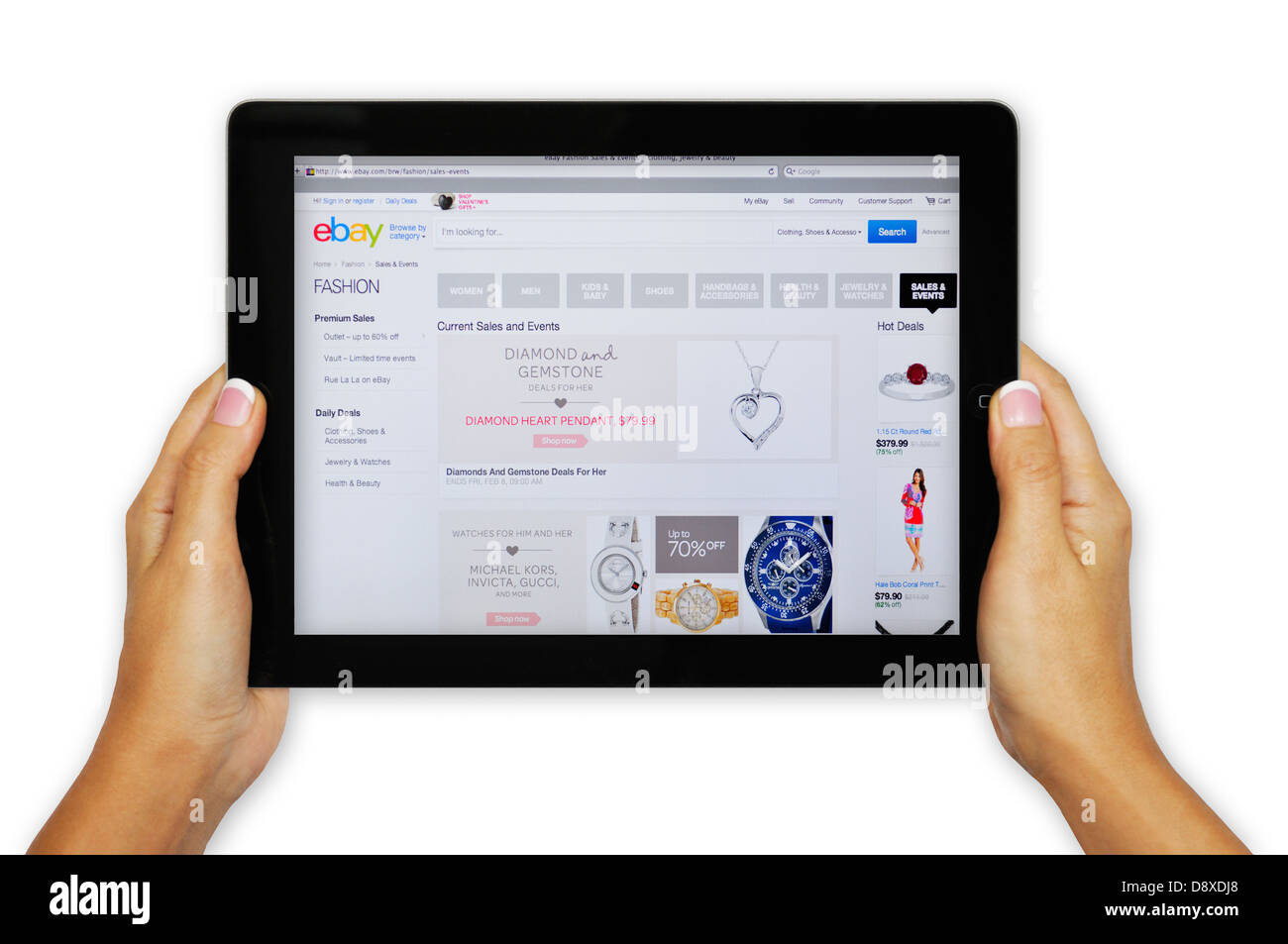 Ebay website online shopping Cut Out Stock Images & Pictures - Alamy