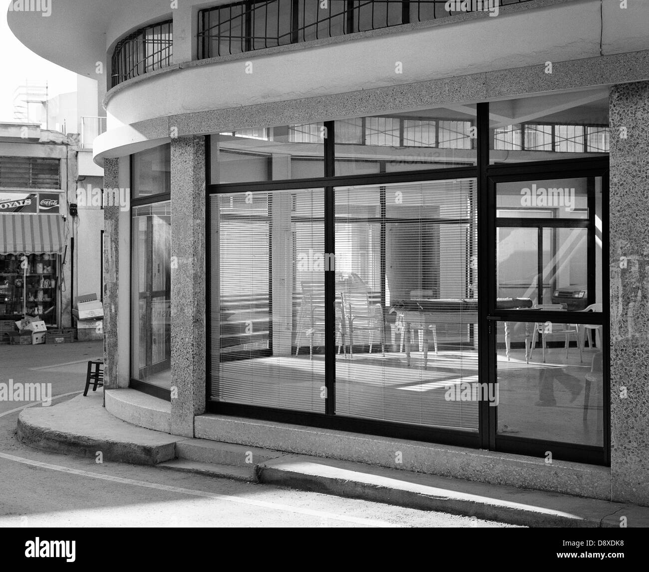 White exterior walls Black and White Stock Photos & Images - Alamy