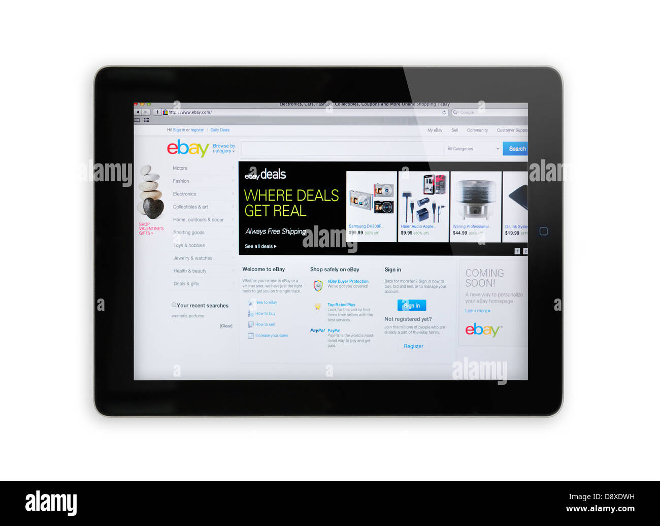 Ebay screenshot Cut Out Stock Images & Pictures - Alamy