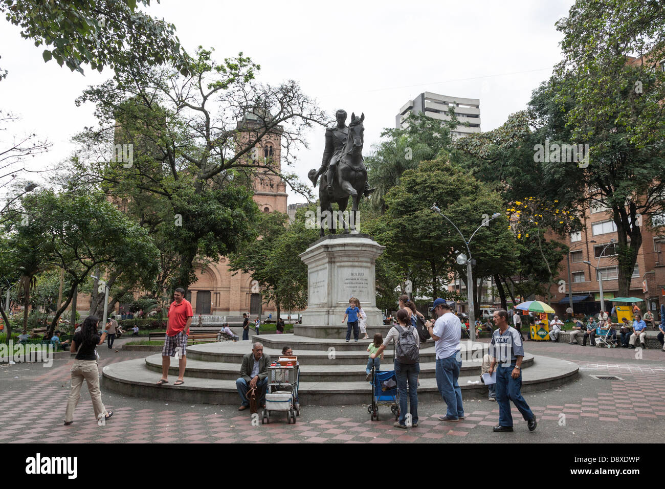 Parque de Bolivar, Medellin, Colombia Stock Photo - Alamy