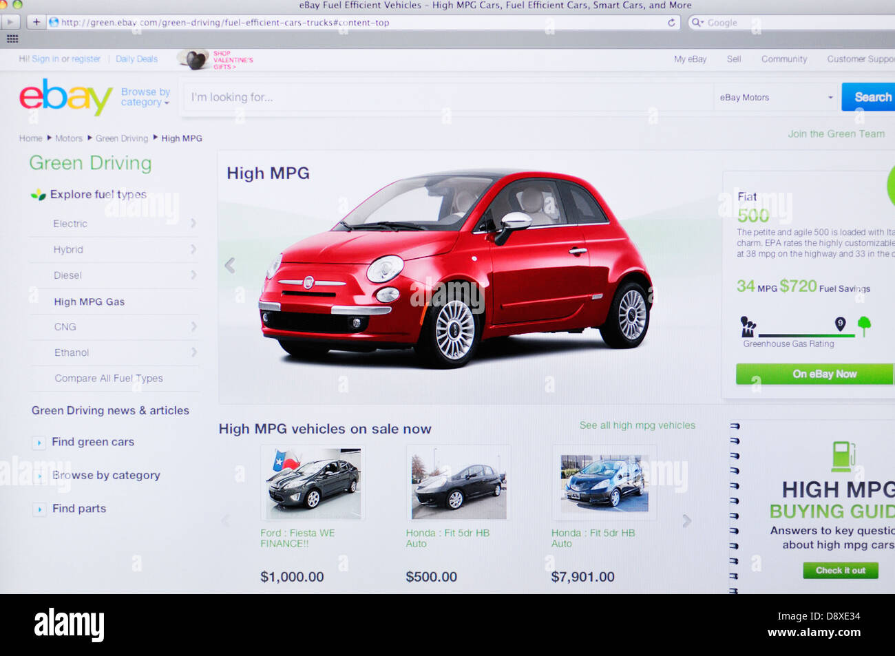 eBay online shopping website Stock Photo - Alamy