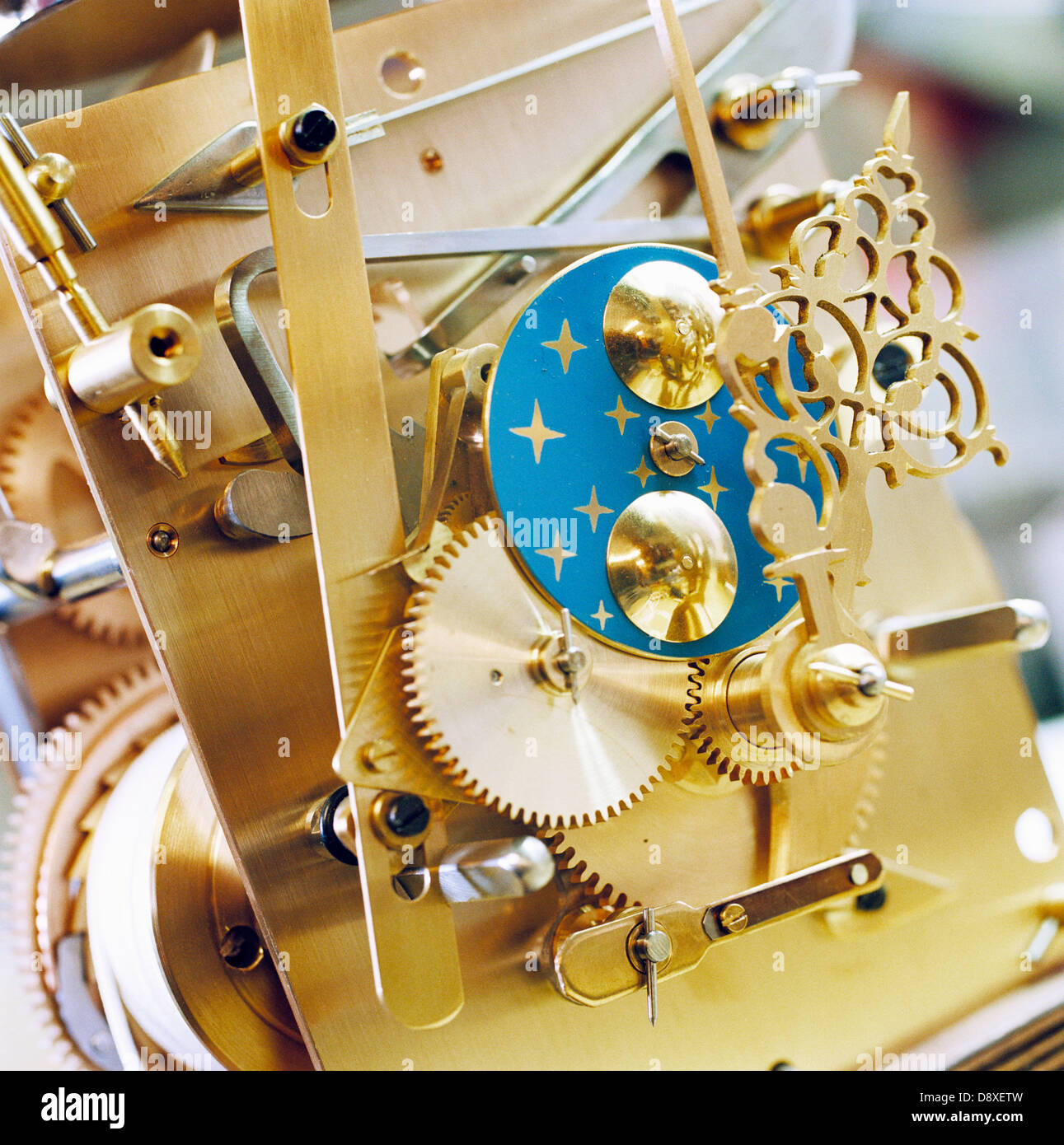 Works of a clock Stock Photo - Alamy