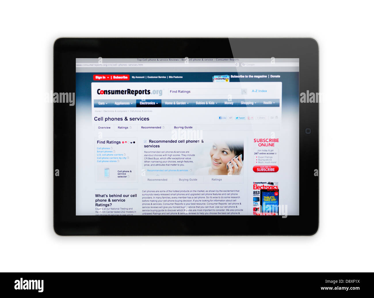 Consumer Reports Magazine High Resolution Stock Photography and Images ...