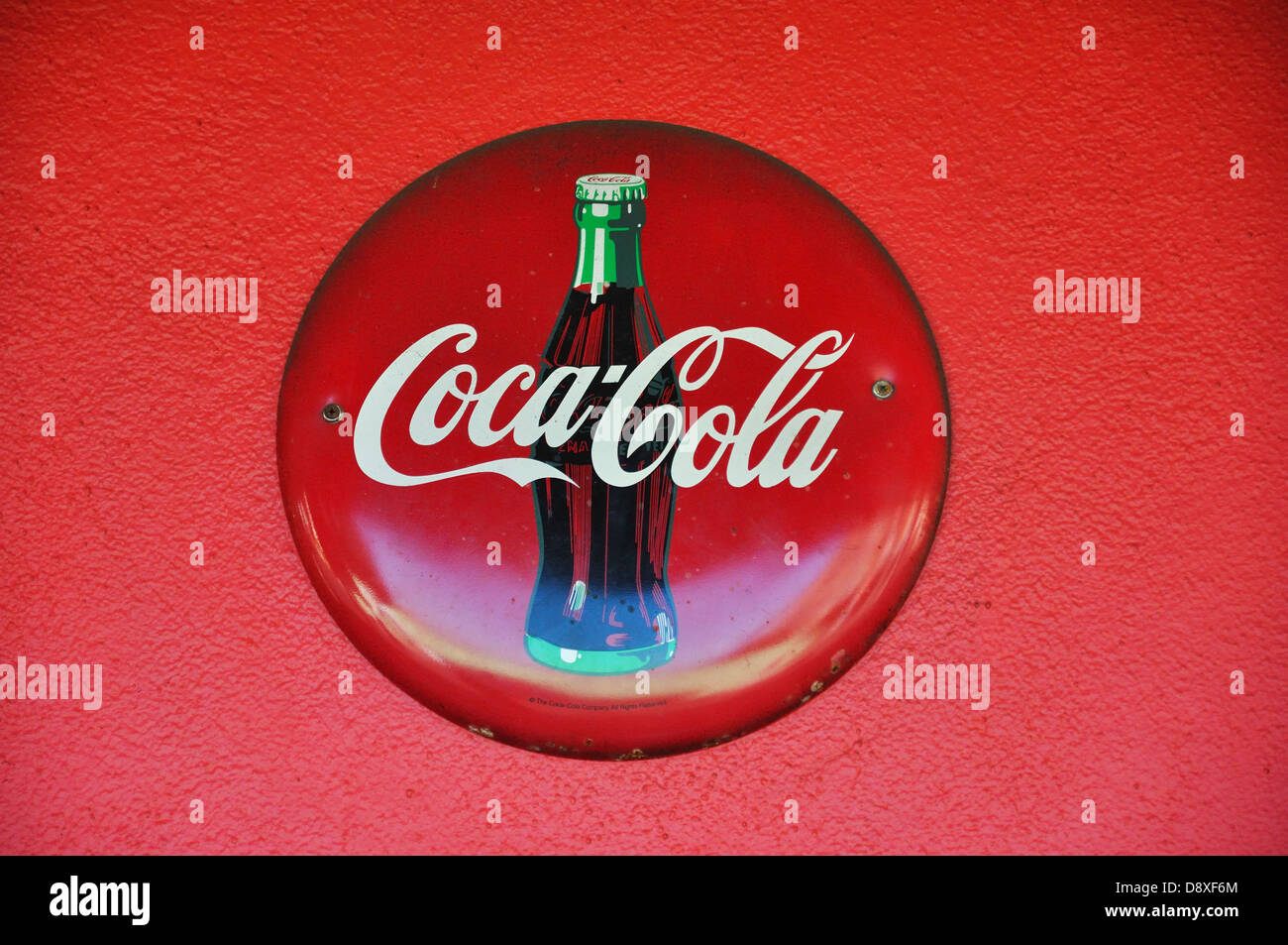 Coca Cola sign Stock Photo - Alamy