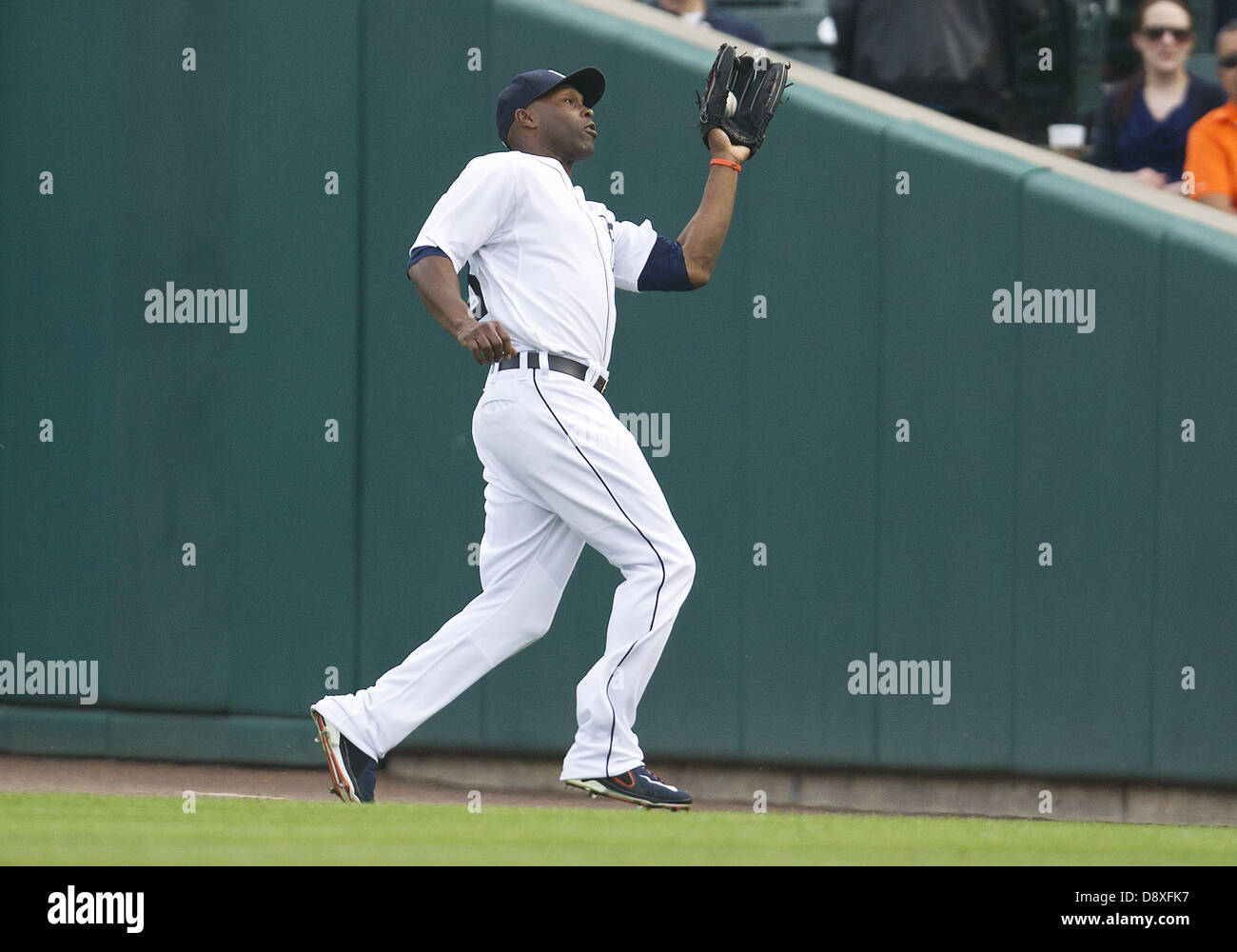 Detroit, Michigan, USA. 5th June 2013. Detroit Tigers outfielder Torii ...