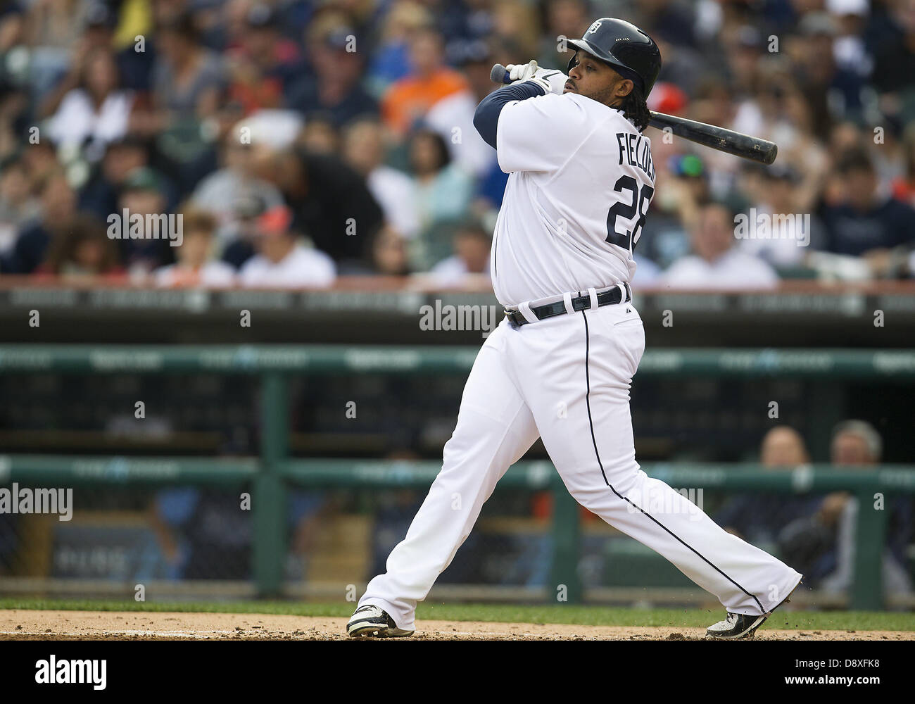 Detroit, Michigan, USA. 5th June 2013. Detroit Tigers first baseman ...