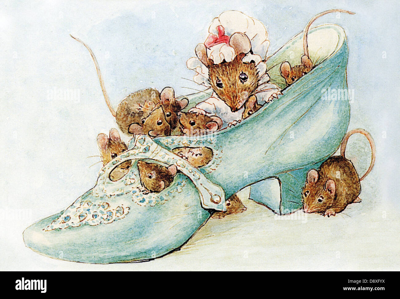 Beatrix Potter painting 1917 Stock Photo - Alamy