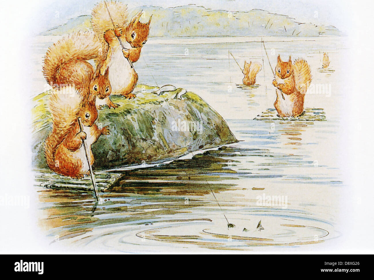 Beatrix Potter painting 1903 Stock Photo - Alamy