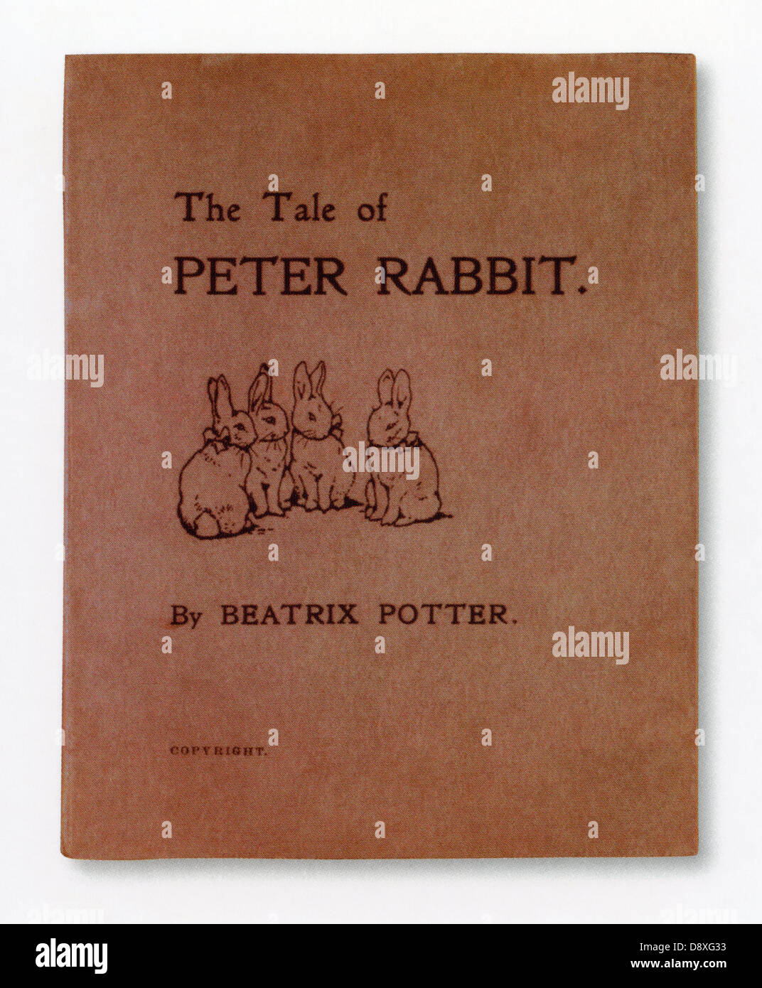 Beatrix Potter 1901 book "Tale of Peter Rabbit Stock Photo - Alamy