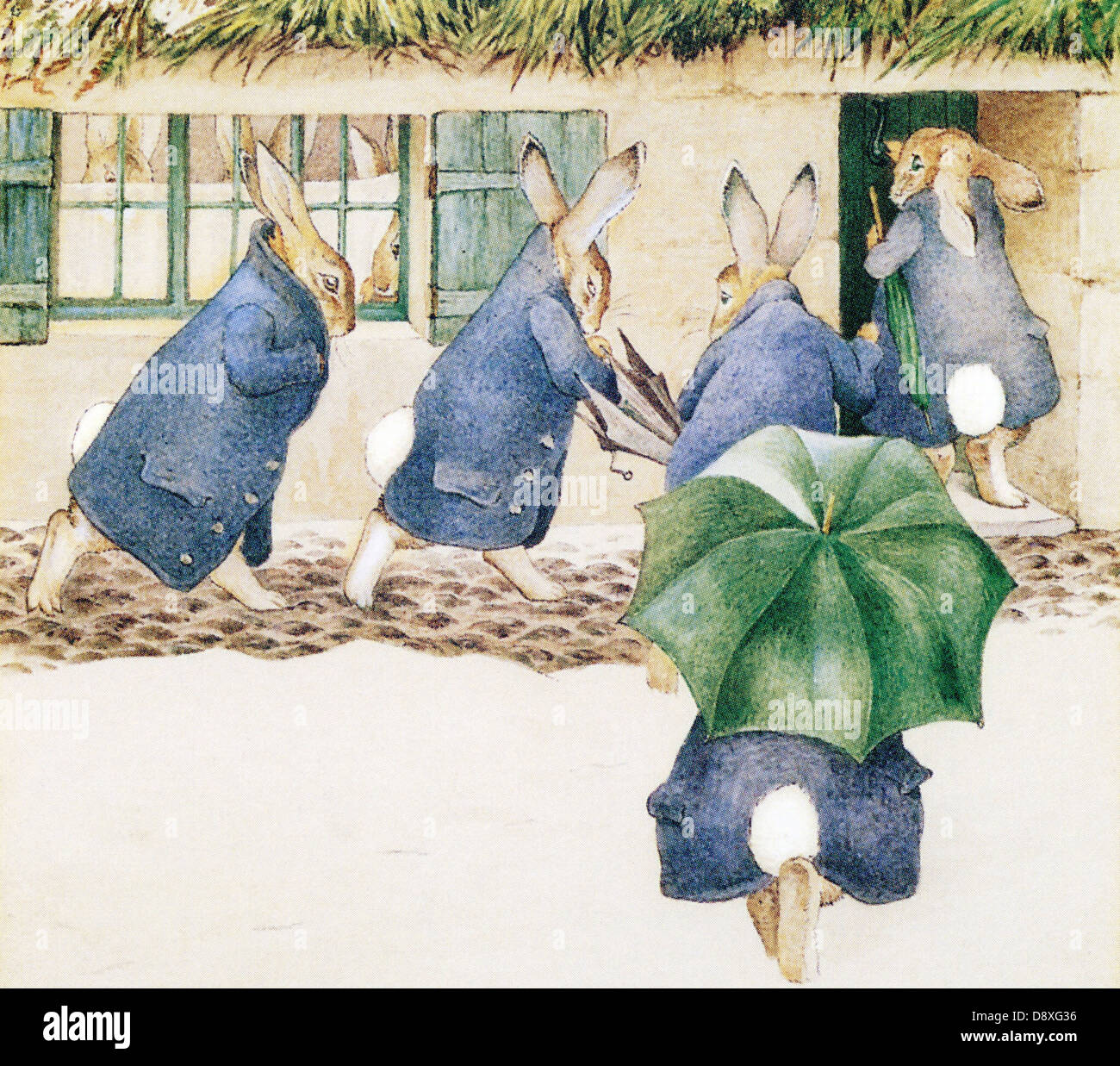 1890s Beatrix Potter painting Stock Photo - Alamy