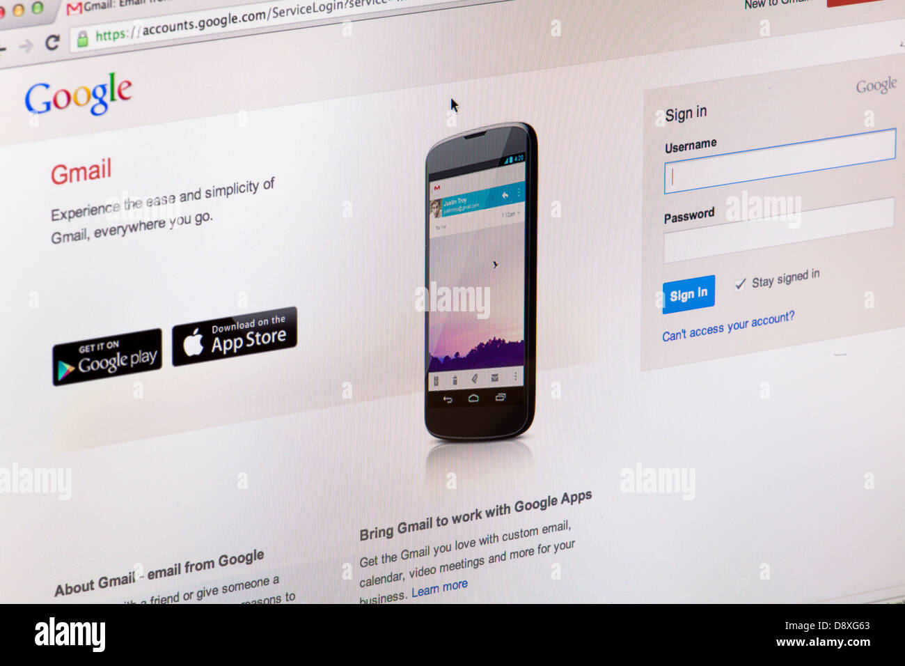 Google gmail High Resolution Stock Photography and Images - Alamy