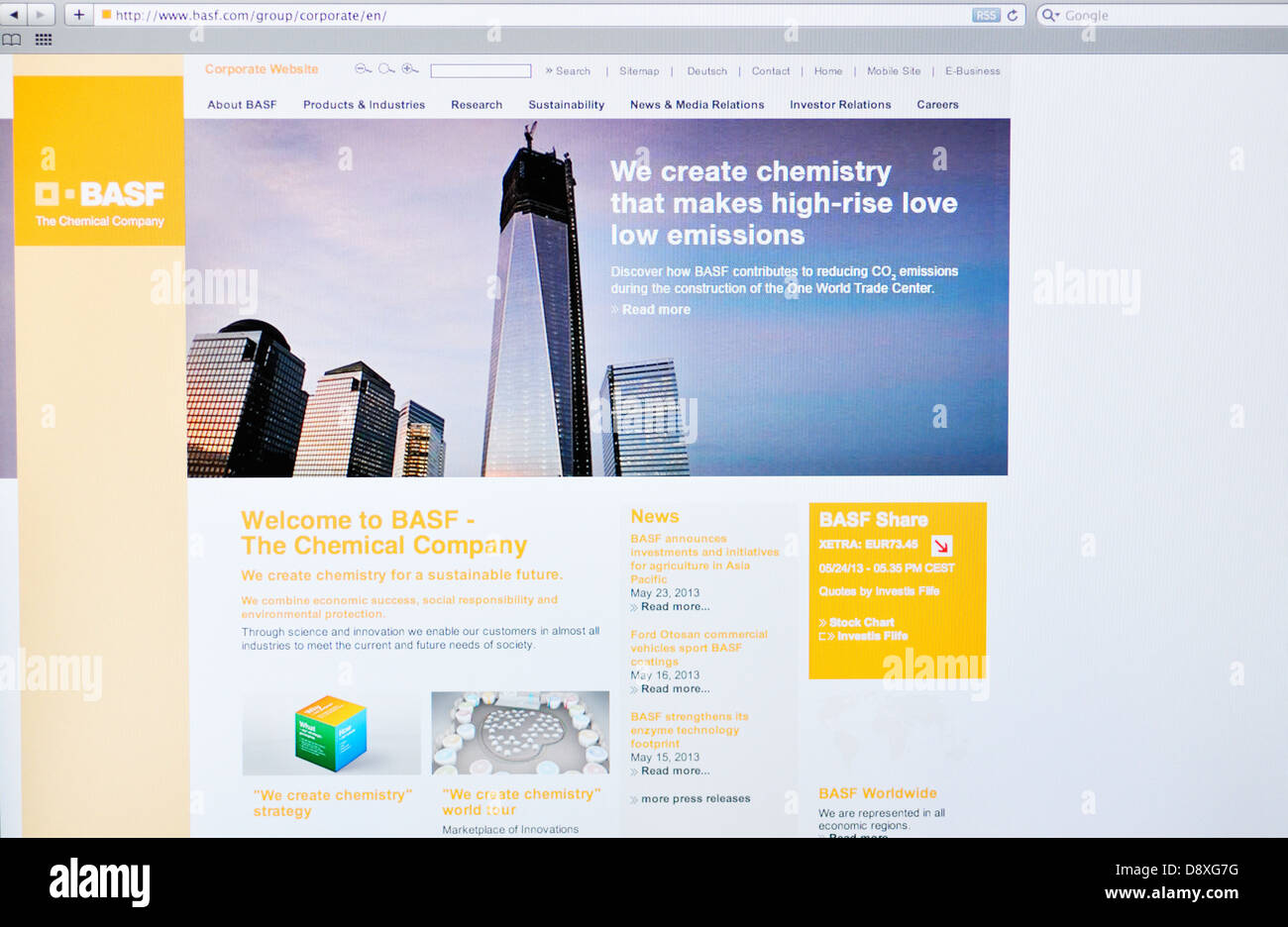 Basf the chemical company hi-res stock photography and images - Alamy