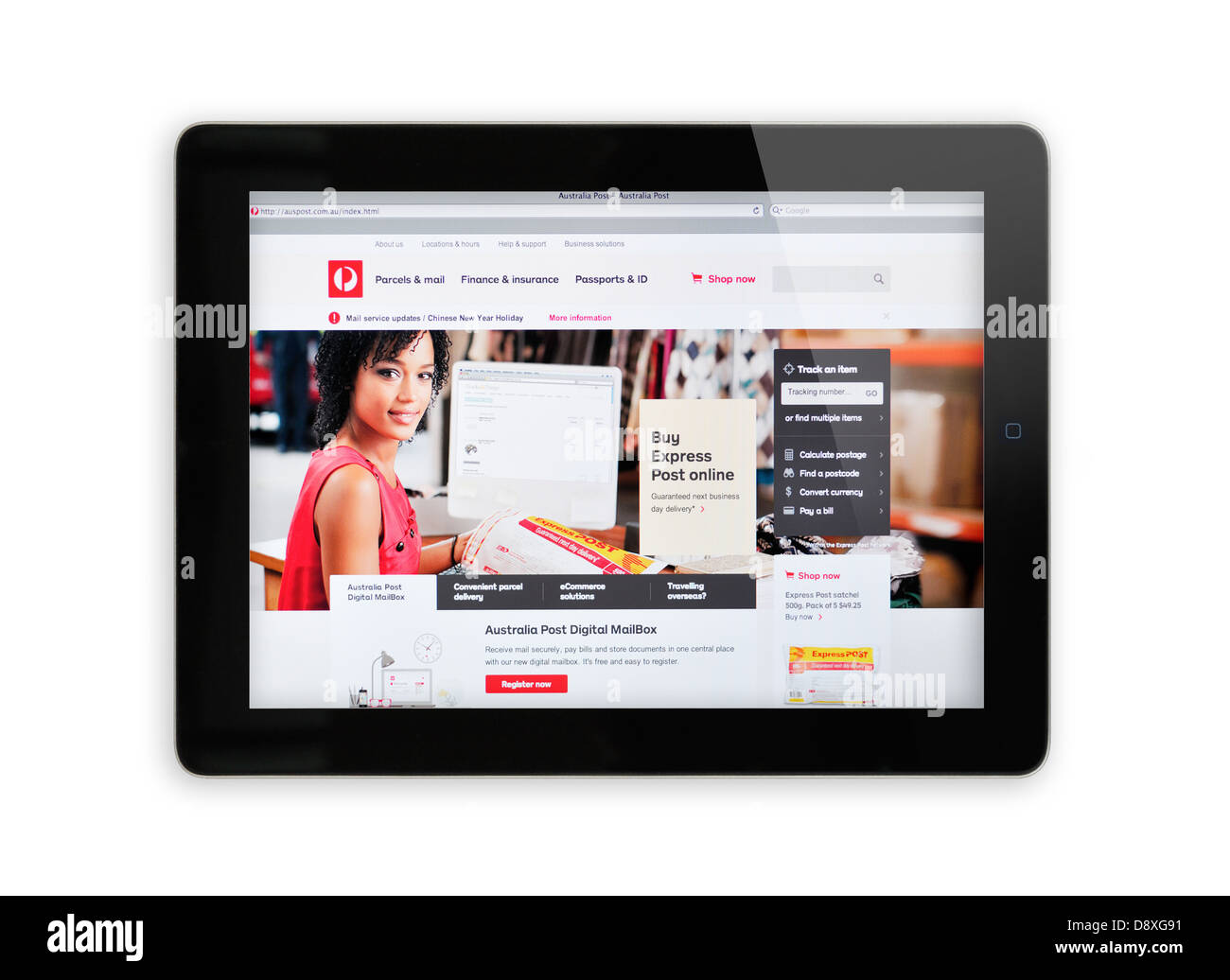 Australian postal service Cut Out Stock Images & Pictures - Alamy