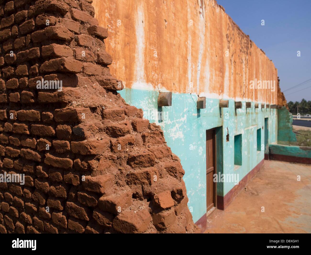 Jan 05, 2013 - Mysore, Karnataka, India - A partially demolished ...