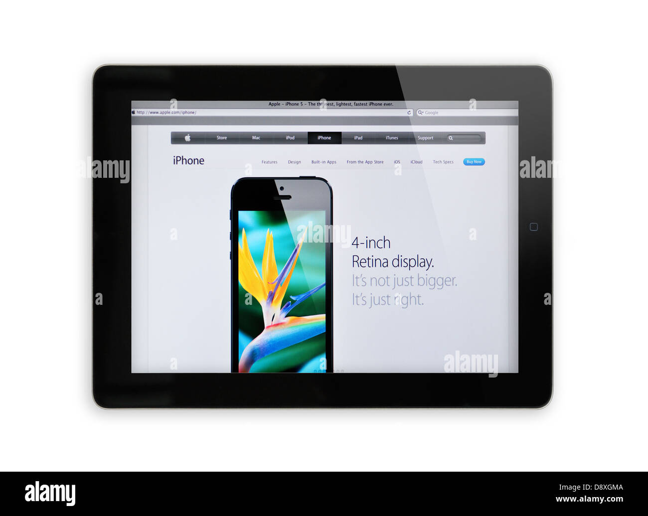 Ipad tablet apple store Cut Out Stock Images & Pictures - Alamy