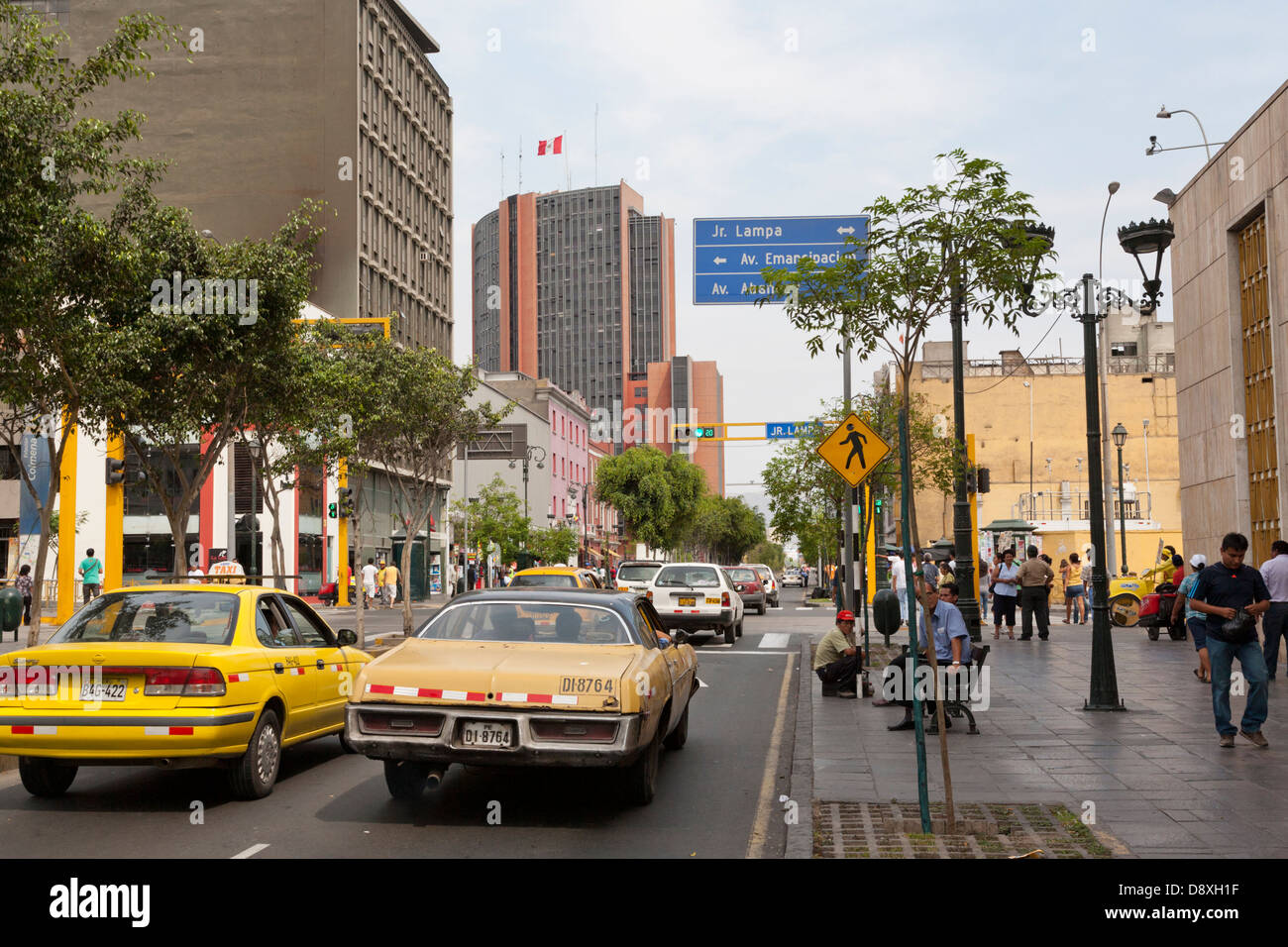 Av Nicolas de Pierola, Lima, Peru Stock Photo - Alamy