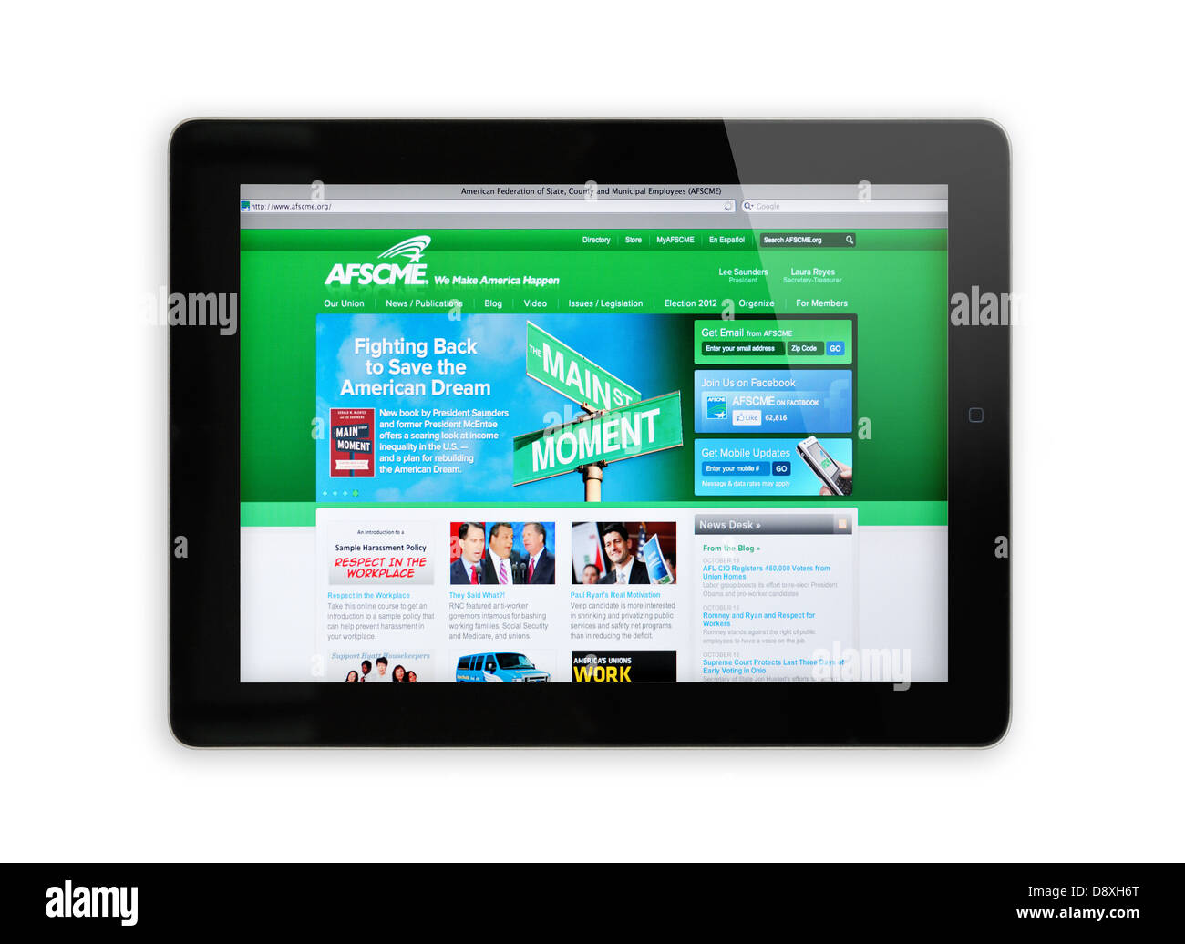 American federation state county municipal hi-res stock photography and ...