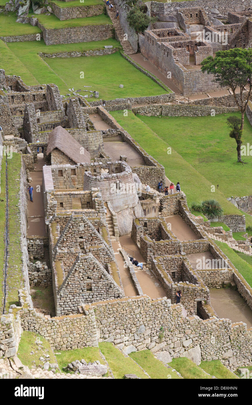 Machu Picchu Archaeological Site, Peru Stock Photo - Alamy