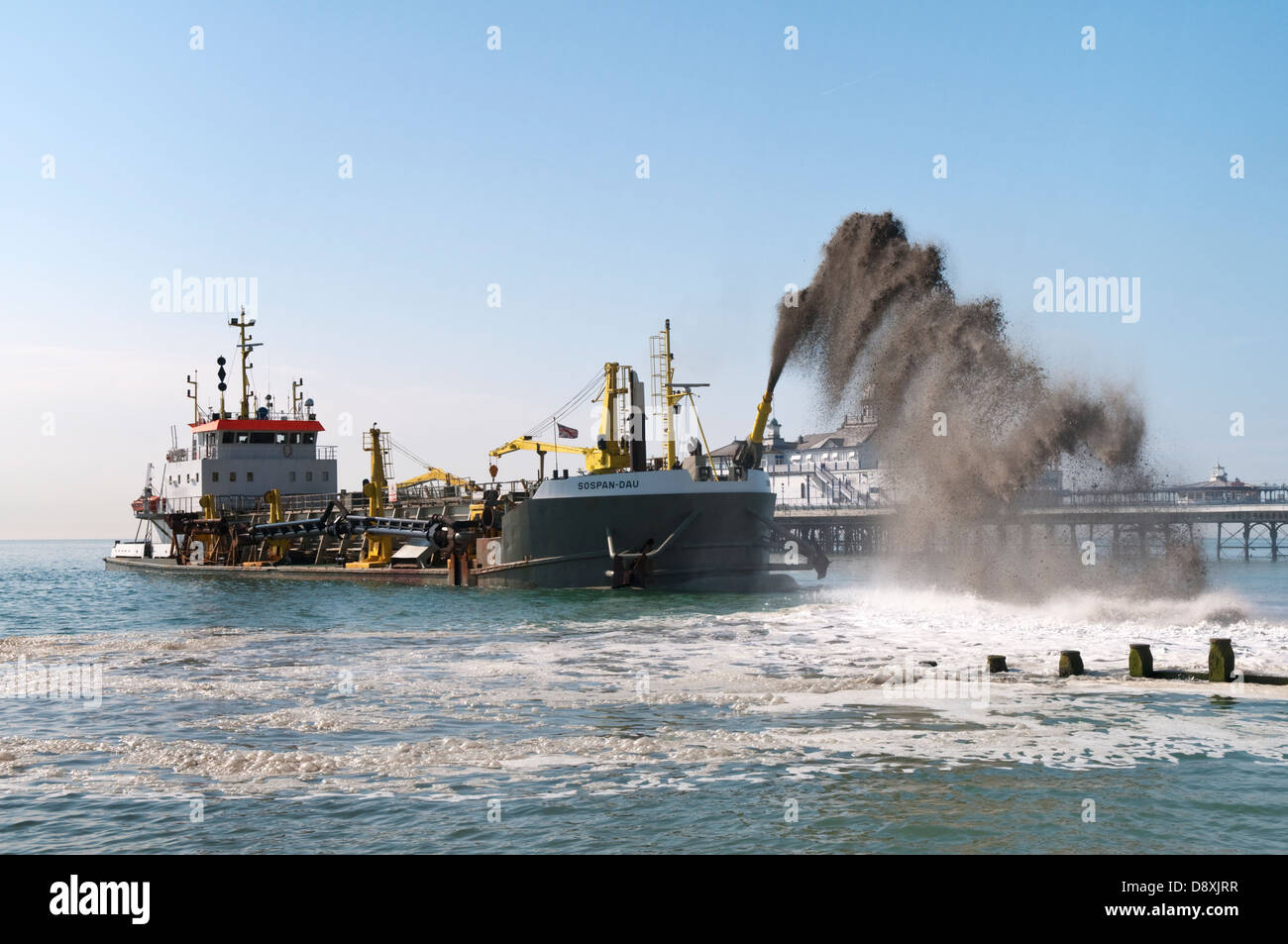 Sospan dau hopper dredger ship hi-res stock photography and images - Alamy