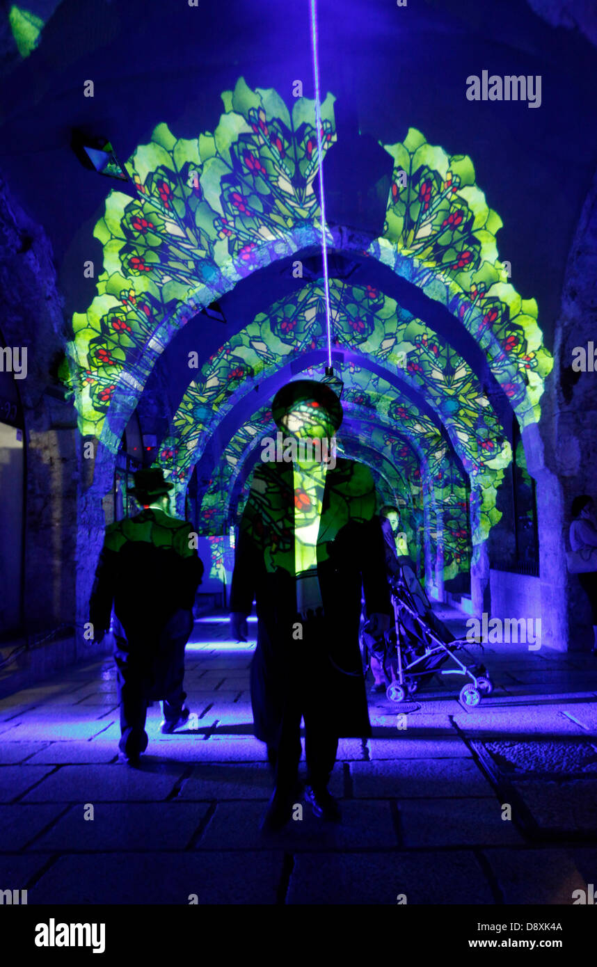 Light projection on the a hi-res stock photography and images - Alamy